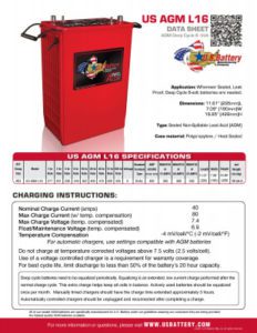 U.S. Battery Literature | U.S. Battery Mfg. Co. | Since 1926